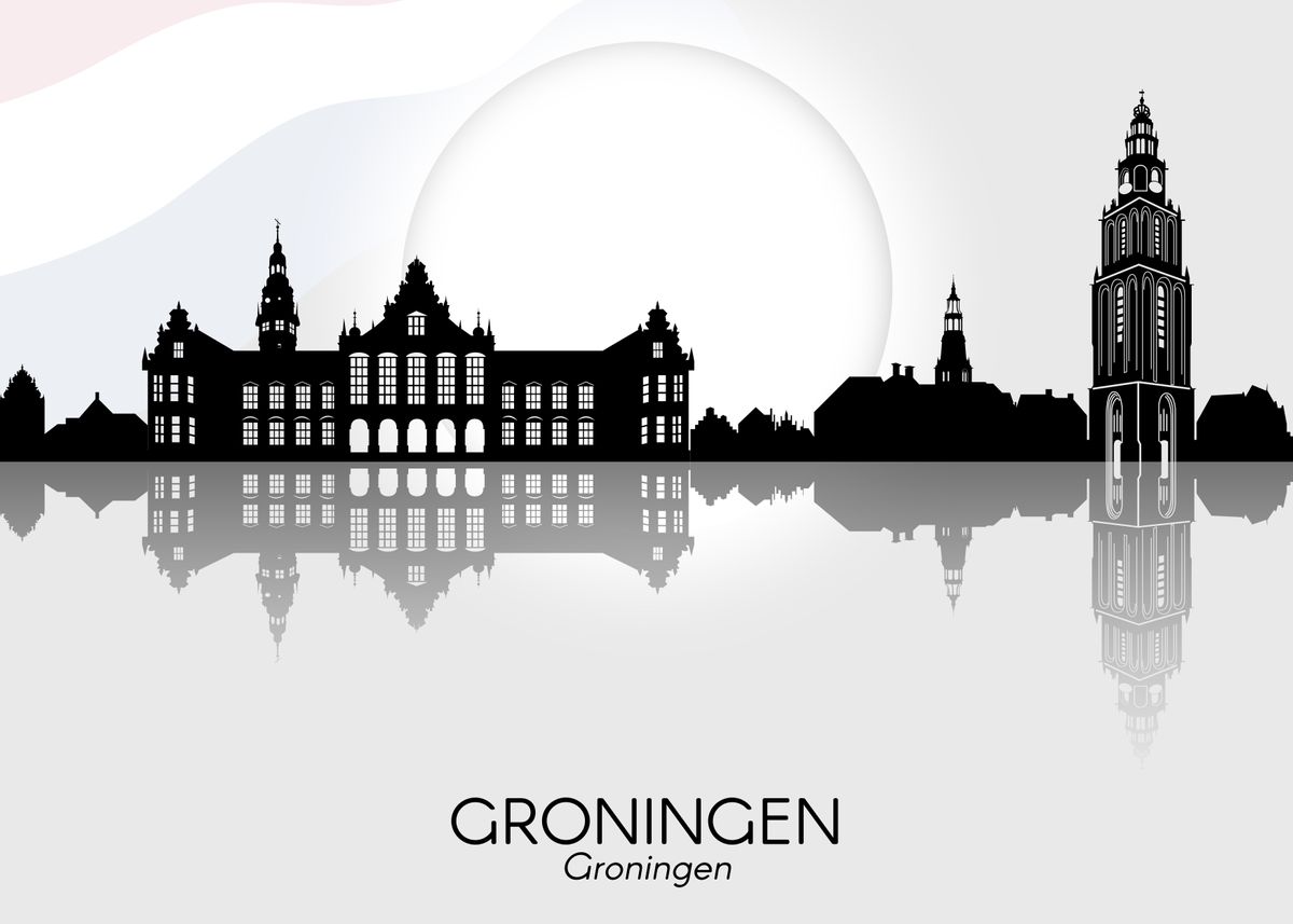 'Groningen' Poster by Farwell Florentino | Displate