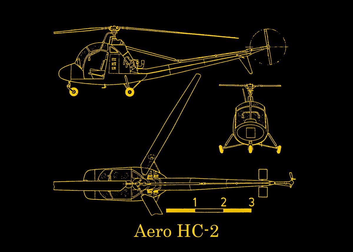 'Aero HC2 ' Poster by Eng Hadoool | Displate