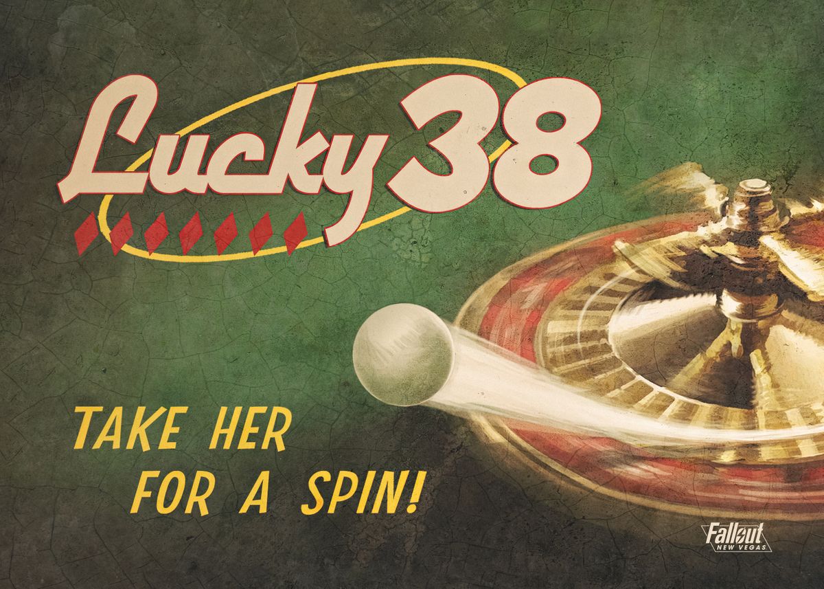 'Take Her For a Spin' Poster, picture, metal print, paint by Fallout ...