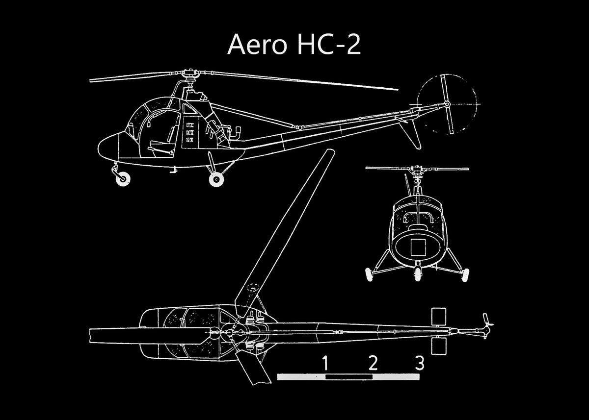'Aero HC2 ' Poster by Number Nine | Displate