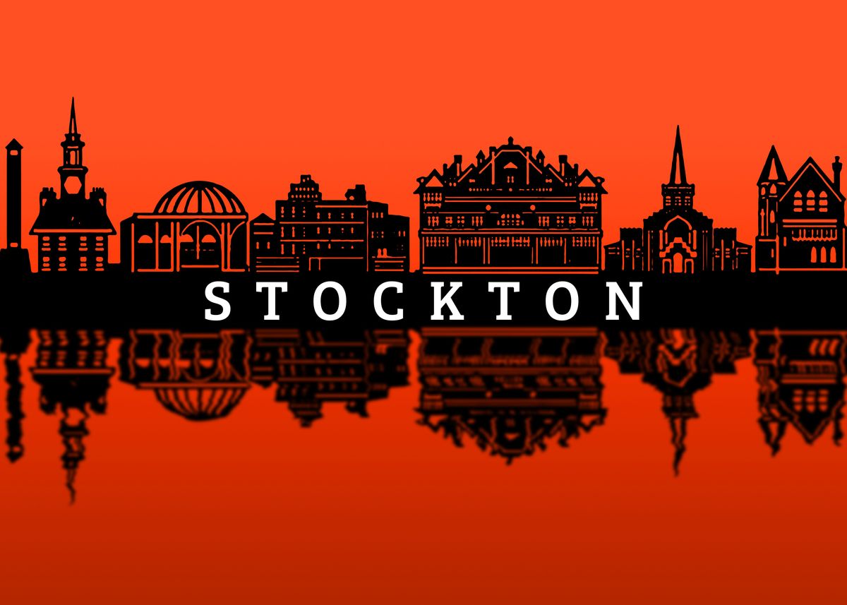 'Stockton' Poster, picture, metal print, paint by Wasi Blond | Displate