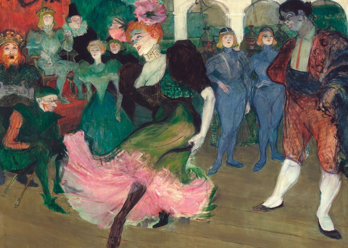 'Marcelle Lender Dancing ' Poster by Sloka | Displate