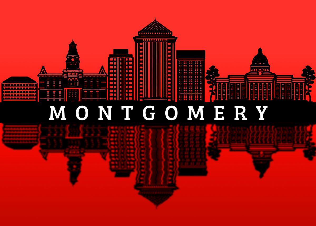 'Montgomery' Poster, picture, metal print, paint by Wasi Blond | Displate