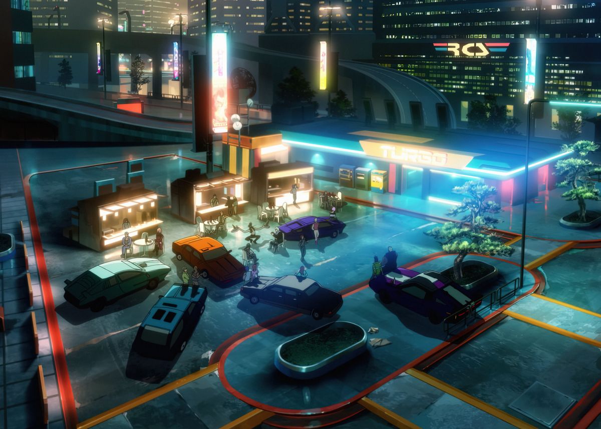 'Night City' Poster, picture, metal print, paint by Cyberpunk 2077 ...