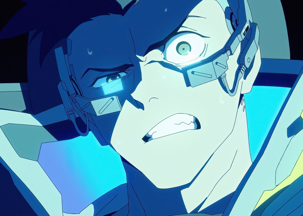 'Blue Light' Poster, picture, metal print, paint by Cyberpunk 2077 ...