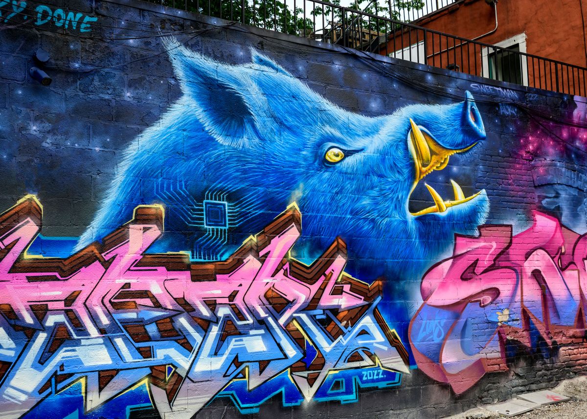'Graffiti Art' Poster by Svetlana Sewell | Displate