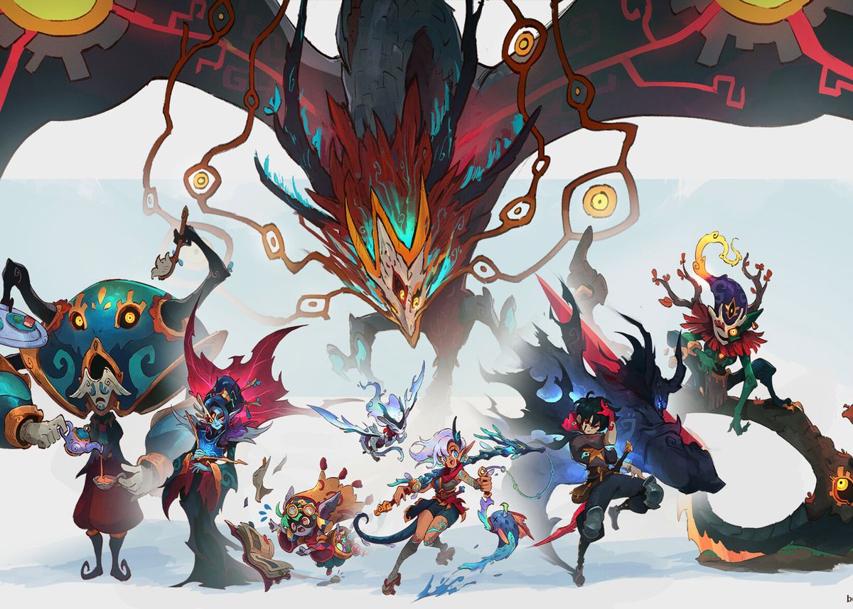 'Dragons Rise' Poster, picture, metal print, paint by Premnath ...