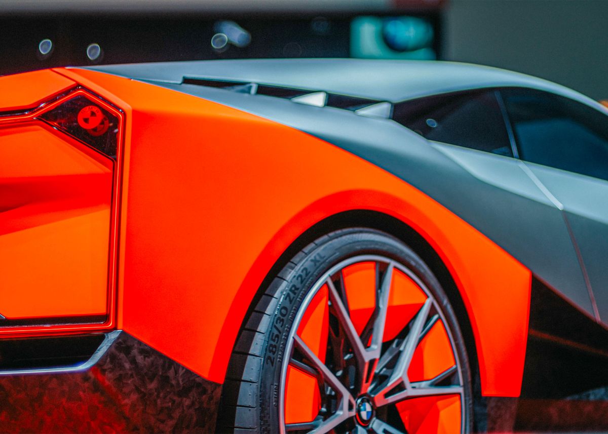 'German electric car' Poster, picture, metal print, paint by Aiden ...