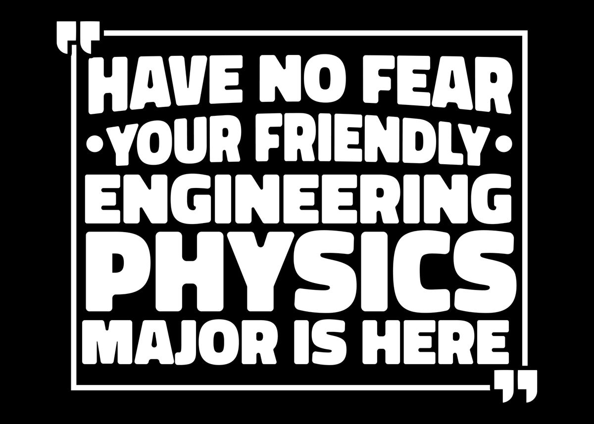'Physics Physicist Funny' Poster, picture, metal print, paint by ...