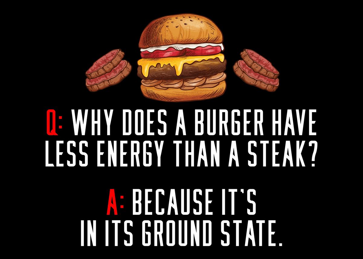 'Physics Physicist Funny' Poster by CrazySquirrel | Displate