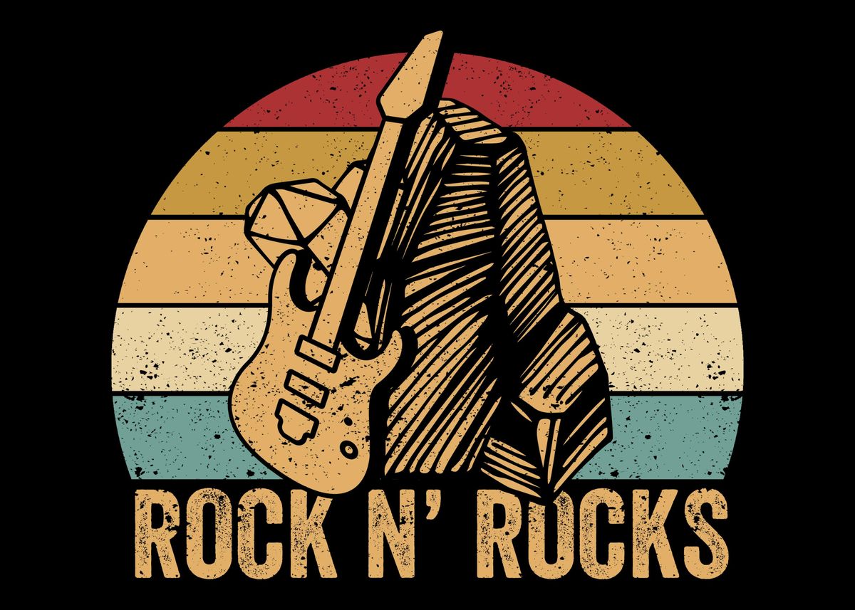 'Funny Rock Hunting' Poster, picture, metal print, paint by ...
