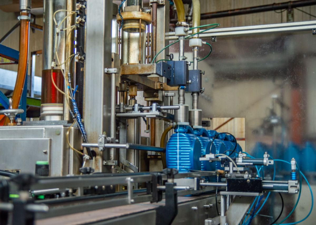 'Production machine' Poster, picture, metal print, paint by Nicolas ...