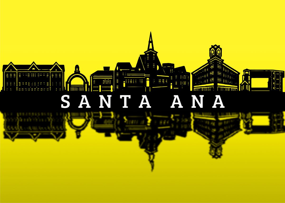 'Santa Ana' Poster by Wasi Blond | Displate