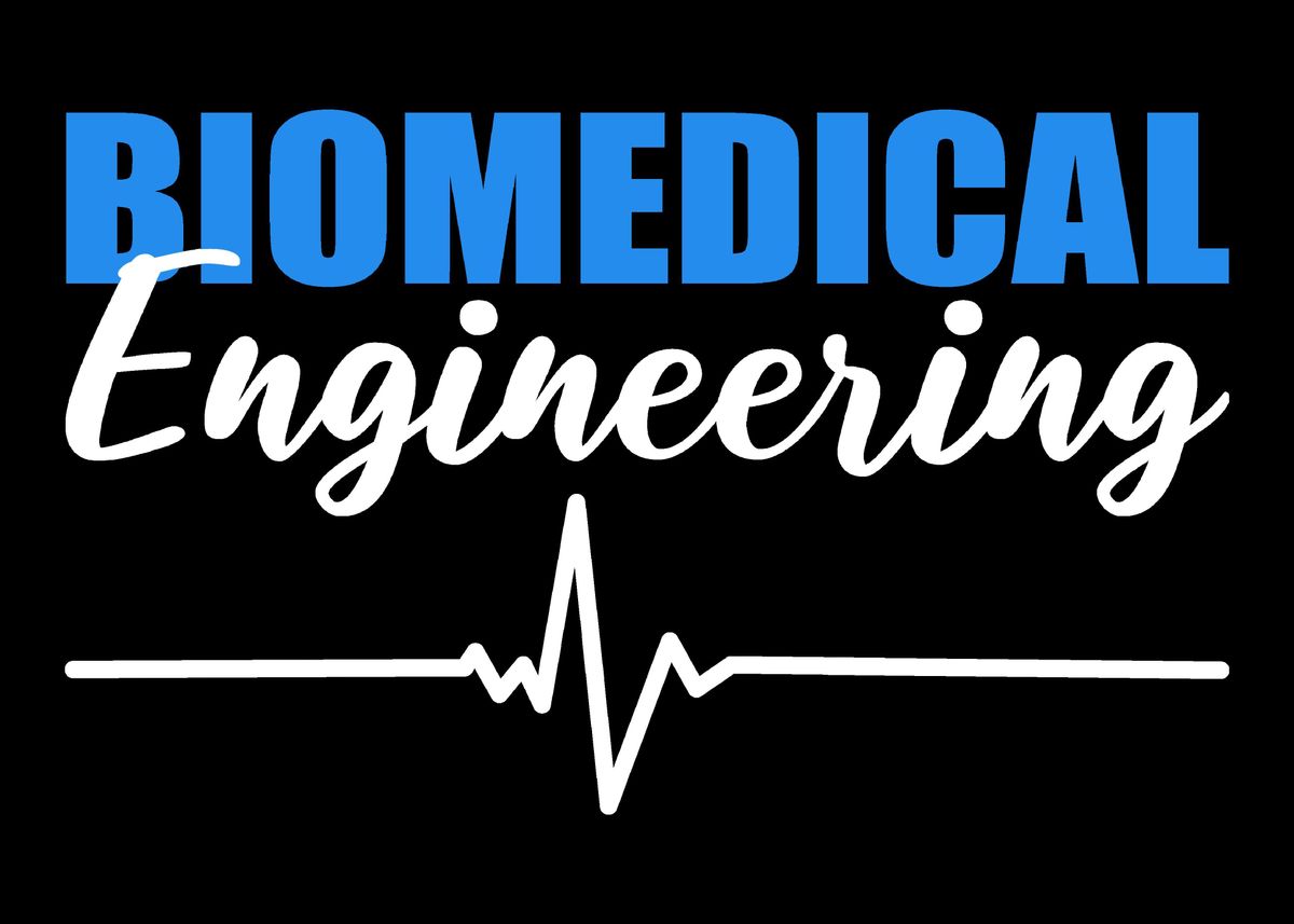 'Biomedical Engineering Eng' Poster, picture, metal print, paint by ...