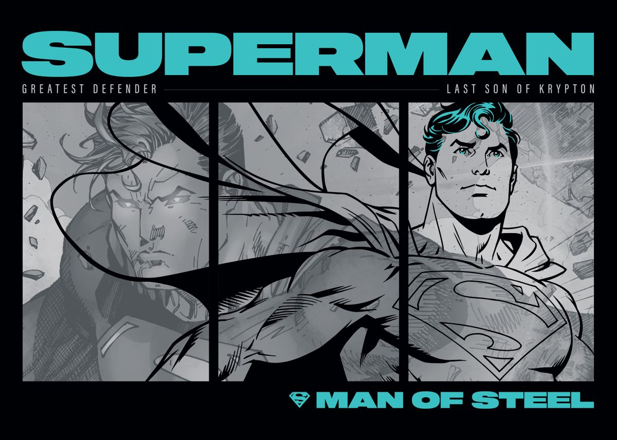 'Greatest Defender' Poster, picture, metal print, paint by DC Comics ...