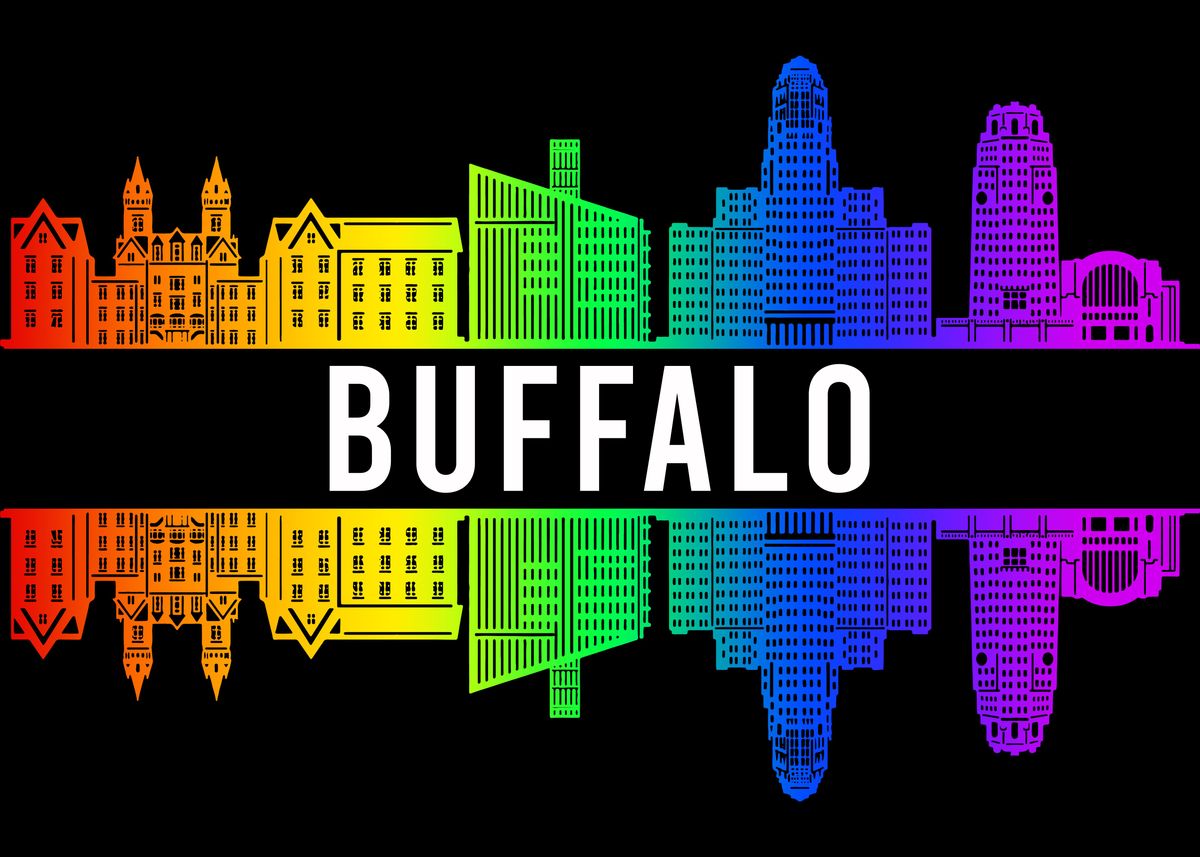 'Buffalo' Poster by Kwong Han | Displate