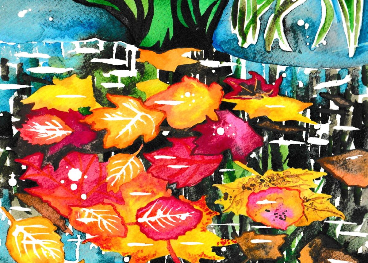 'Autumn Symphony ' Poster, picture, metal print, paint by Fairychamber ...