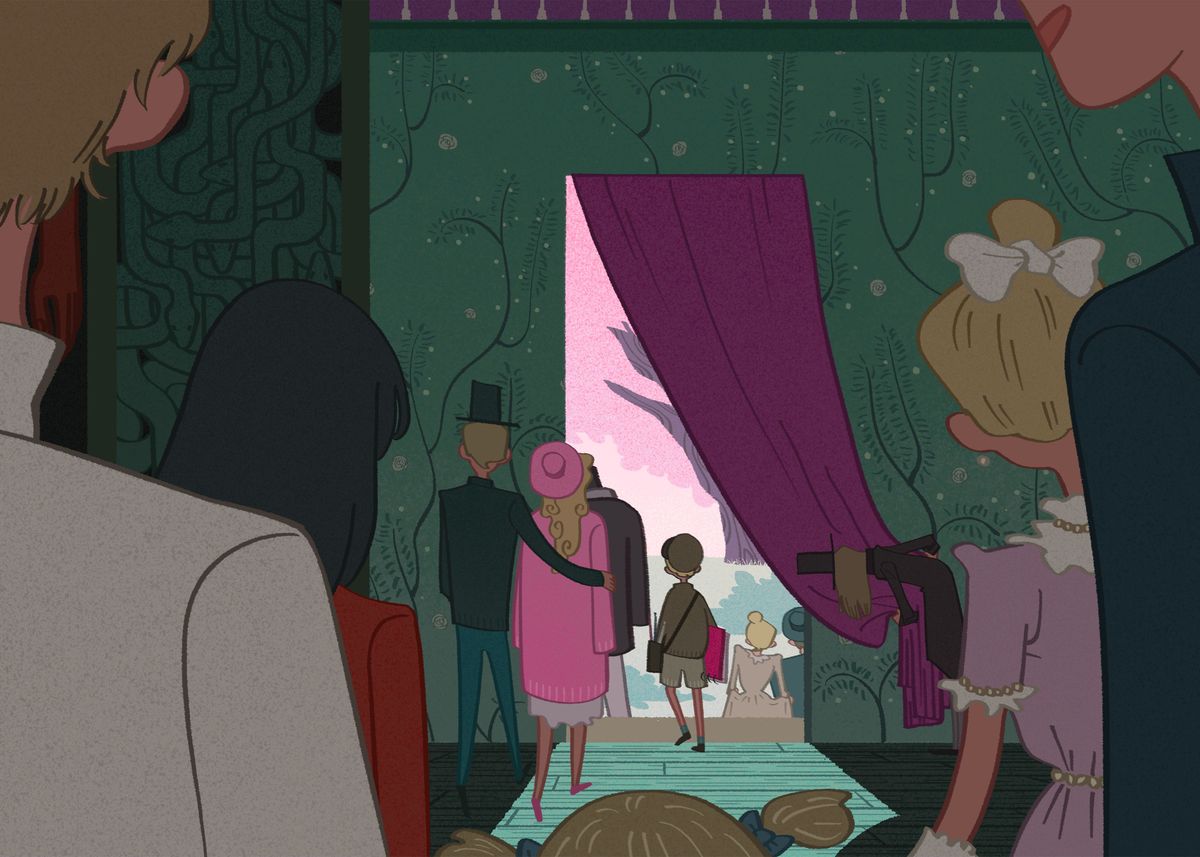 'End of the Day' Poster by Helen Jee | Displate