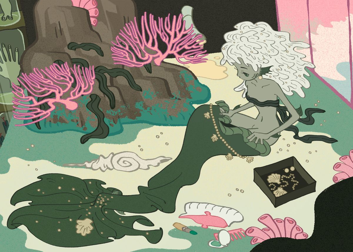 'Costume' Poster, picture, metal print, paint by Helen Jee | Displate