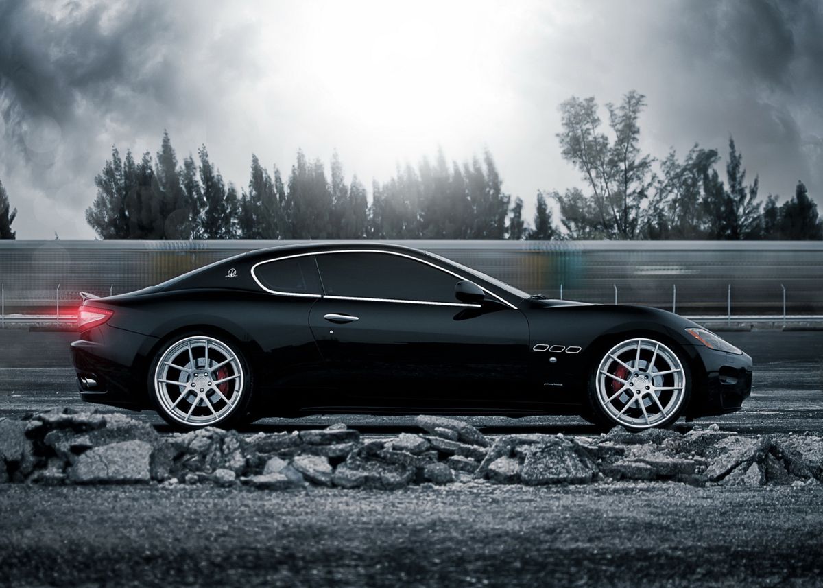 'Maserati Grand Turismo' Poster by Marcel Lee | Displate