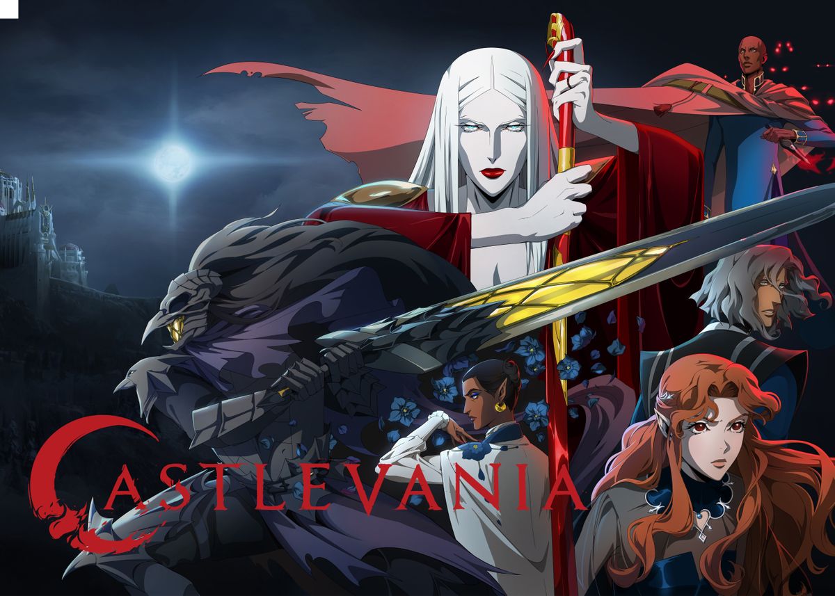 'Season 4 Poster' Poster, picture, metal print, paint by Castlevania ...