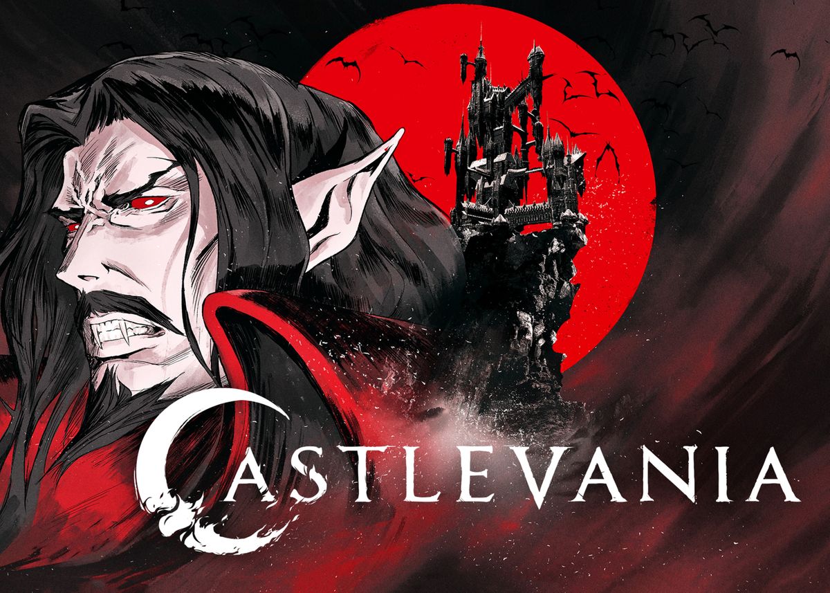 'Dracula Horizontal' Poster, picture, metal print, paint by Castlevania ...