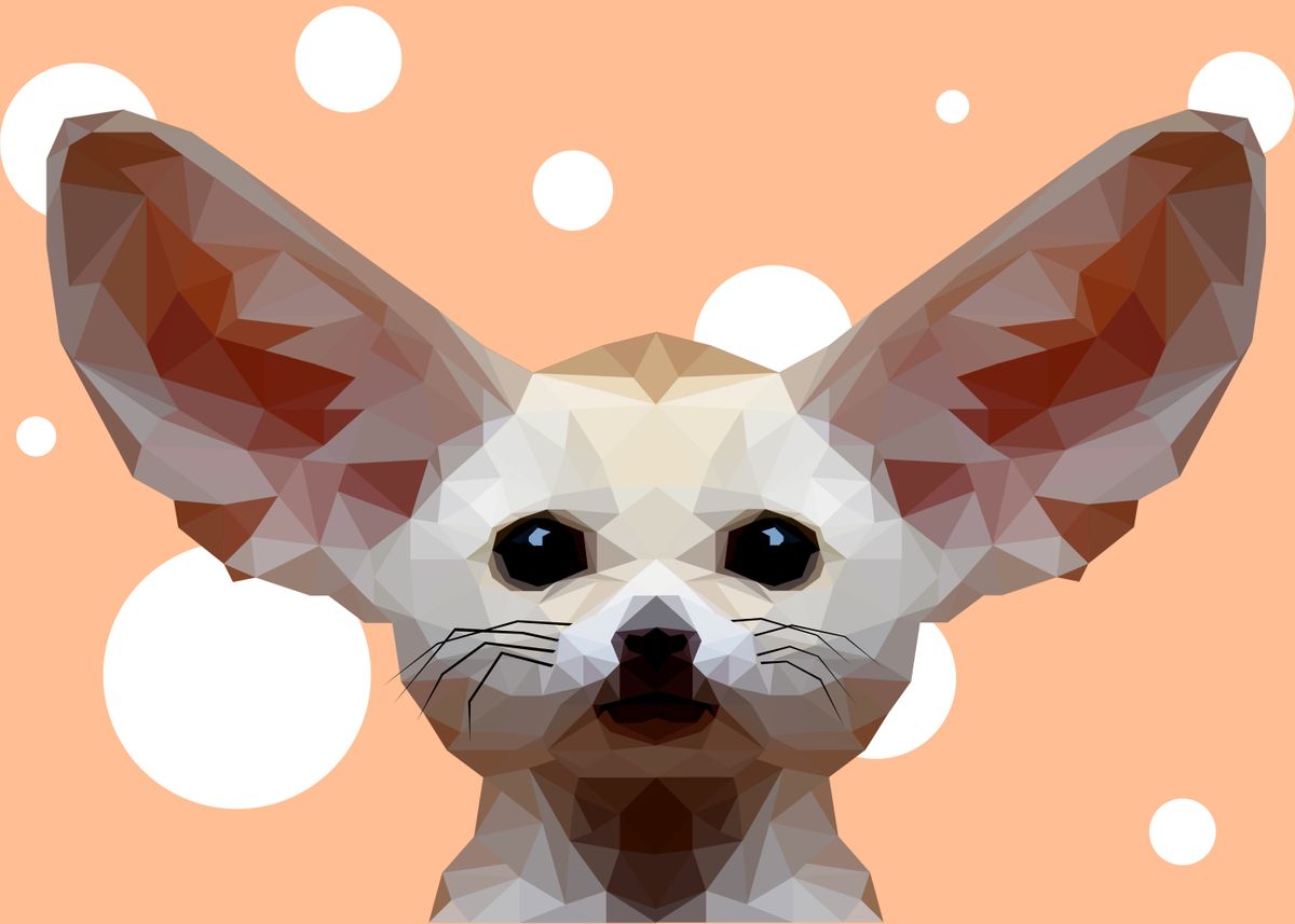'Fox' Poster by Lee Jani | Displate