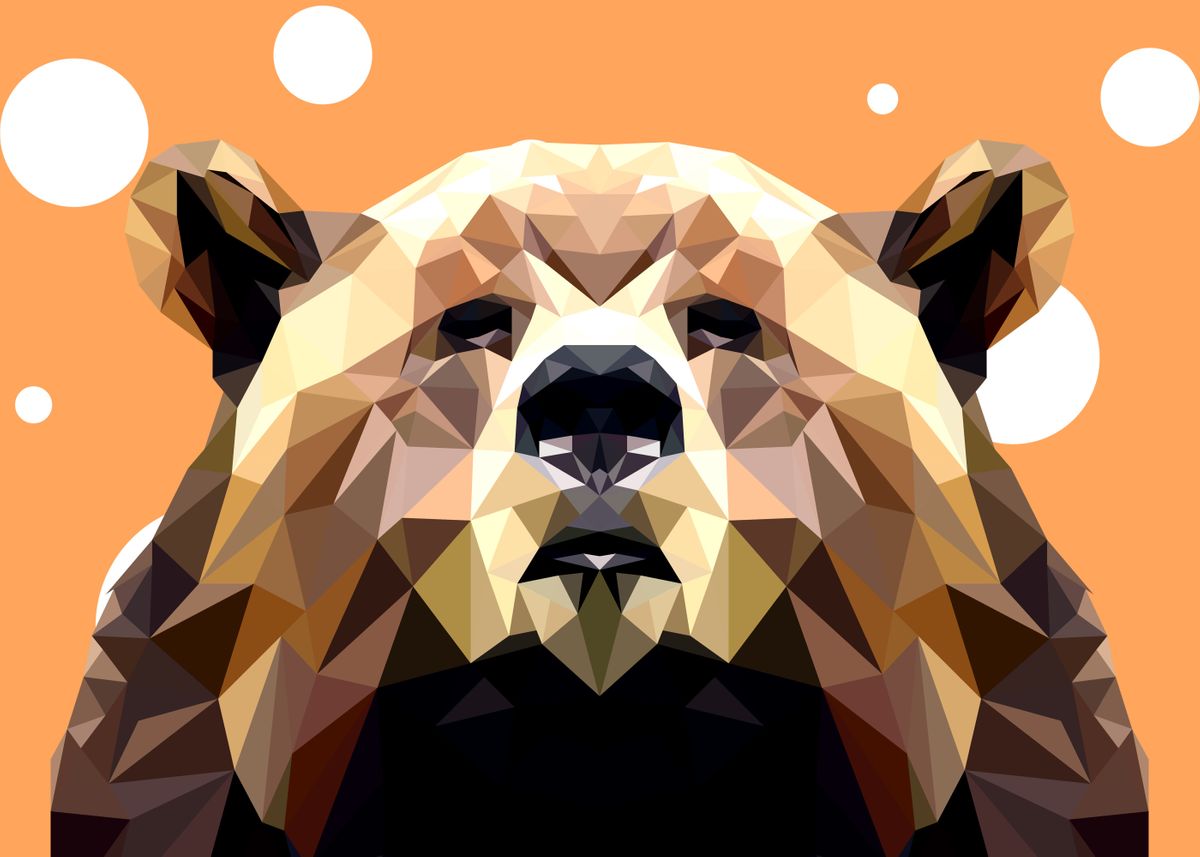'Bear' Poster by Lee Jani | Displate