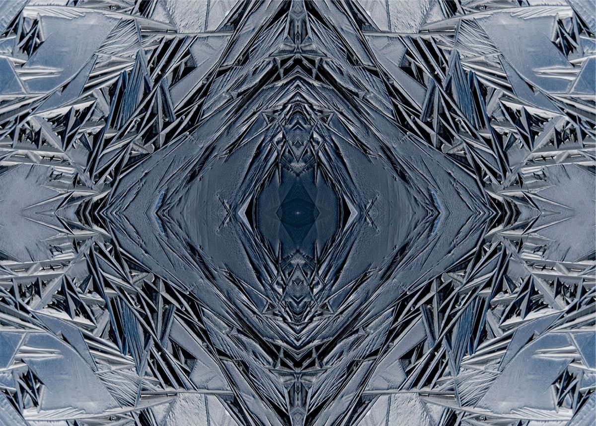 'Ice Temple 4' Poster, picture, metal print, paint by Archie Arthurs ...
