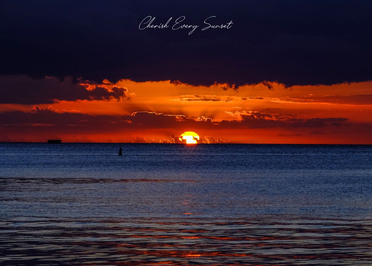 'Beautiful Sunset ' Poster, picture, metal print, paint by Travel ...