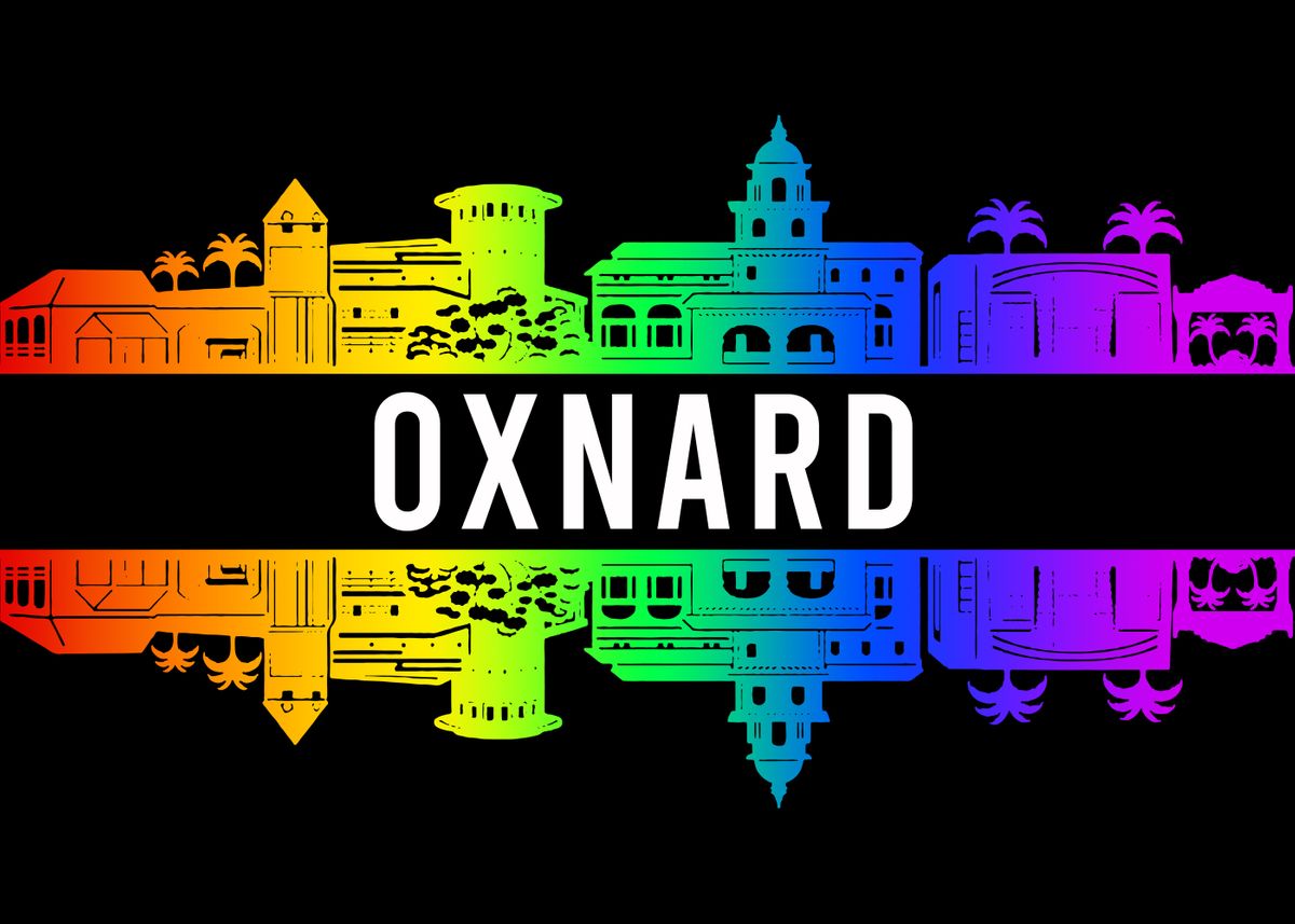 'Oxnard' Poster, picture, metal print, paint by Kwong Han | Displate