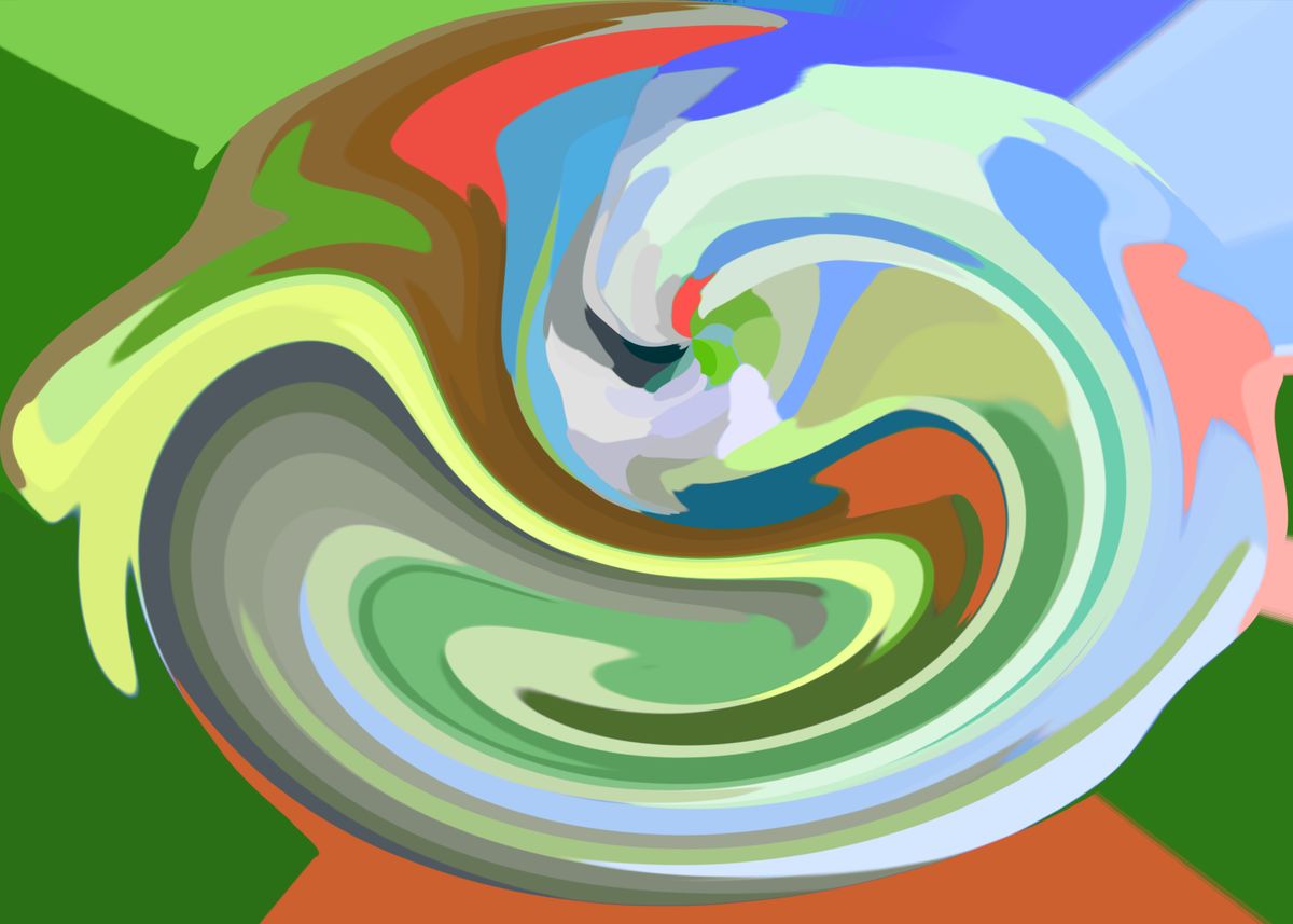 'Abstract Cute Flower3' Poster by Gani Bijish | Displate