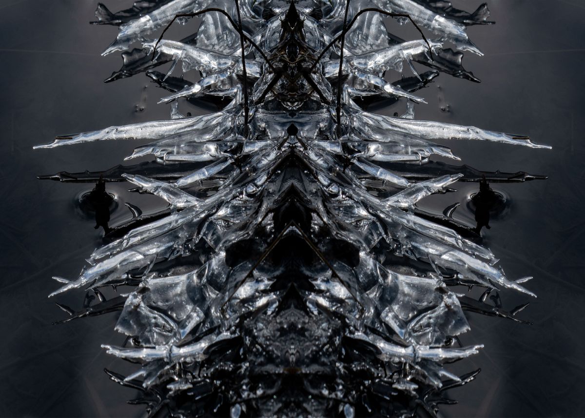 'Ice Temple 28' Poster by Archie Arthurs | Displate