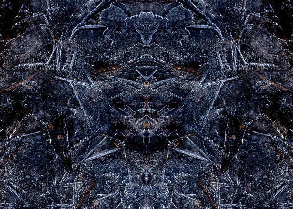 'Ice Temple 16' Poster by Archie Arthurs | Displate