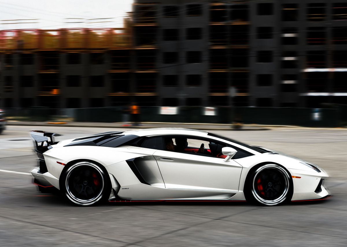 'Lamborghini' Poster by Marcel Lee | Displate