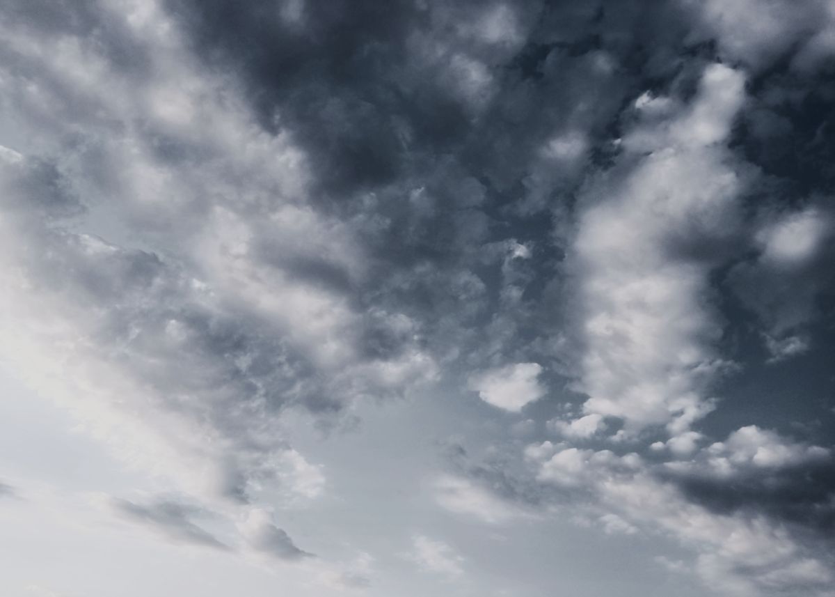 'Dramatic dark clouds sky' Poster by Joanna ARTbyJWP | Displate