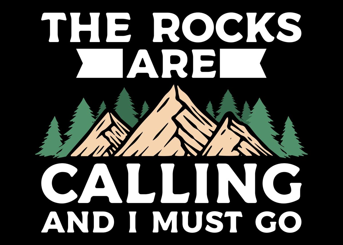 'Rock Hunting' Poster by BobbyBubble | Displate