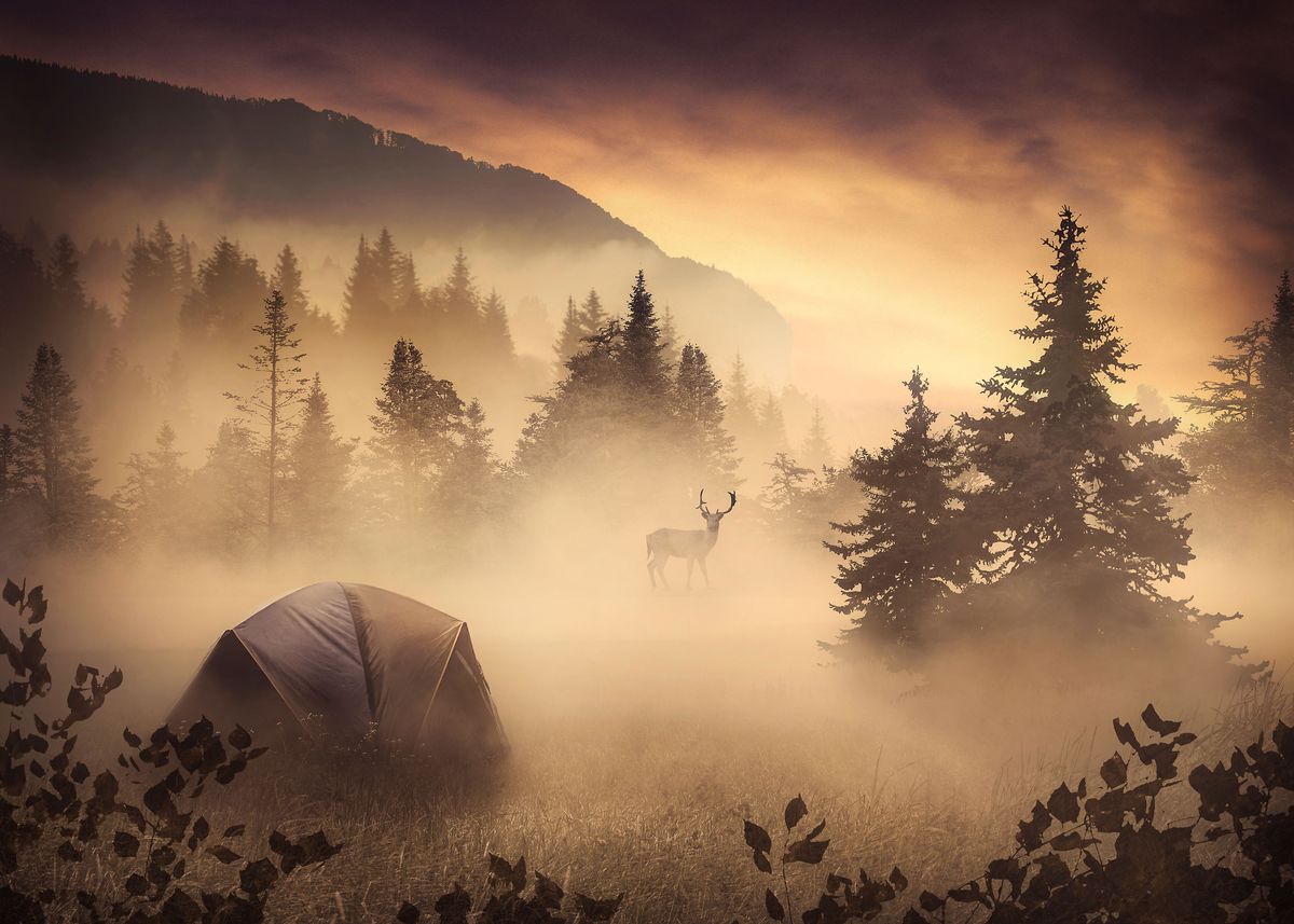 'Time Out' Poster, picture, metal print, paint by Simone Wunderlich ...