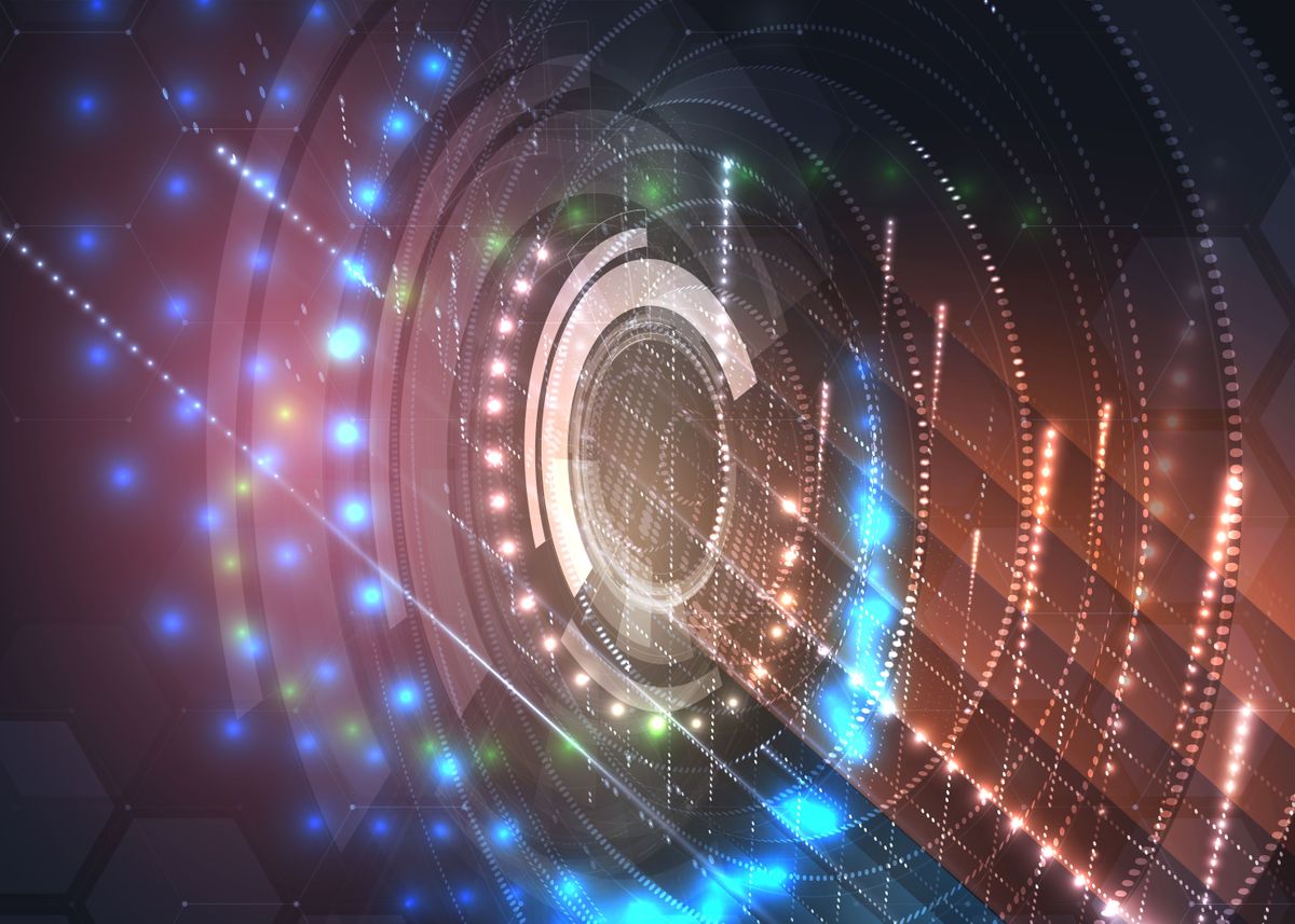 'Quantum processing' Poster by Vs 1489 | Displate