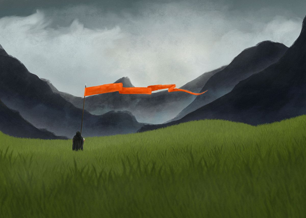 'The Bannerman' Poster by M Casas | Displate
