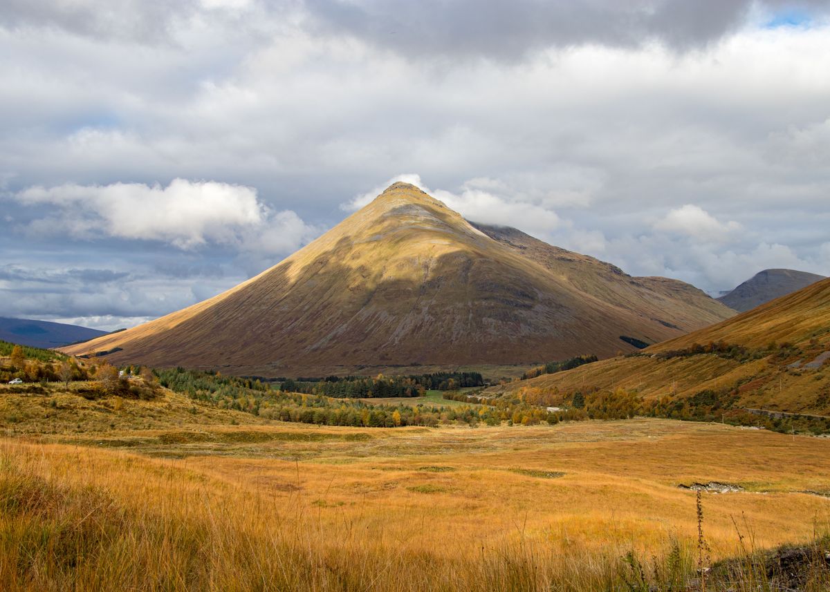 'Beinn Dorain' Poster, picture, metal print, paint by JRonTour | Displate