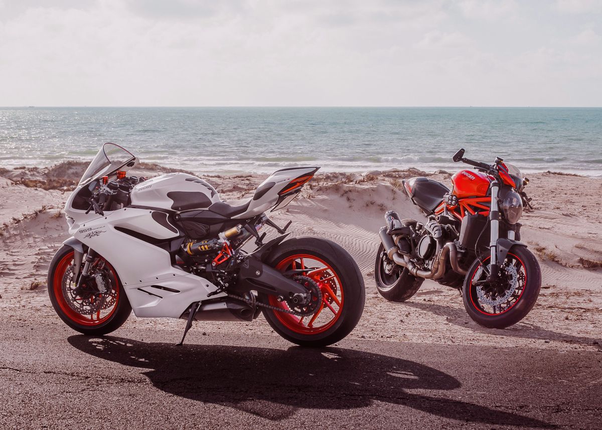 'Motorcycle ' Poster, picture, metal print, paint by Big City | Displate