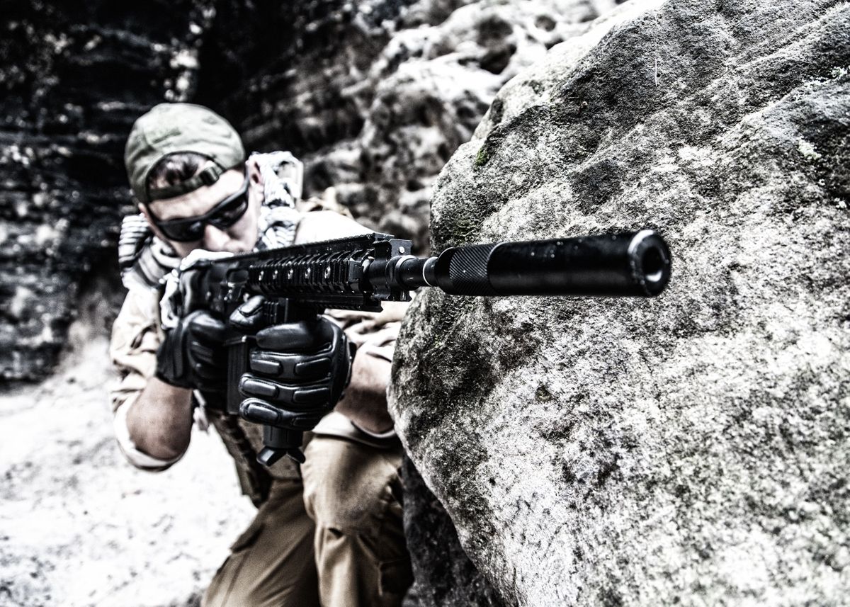 'Mercenary' Poster, picture, metal print, paint by Getmilitaryphotos ...