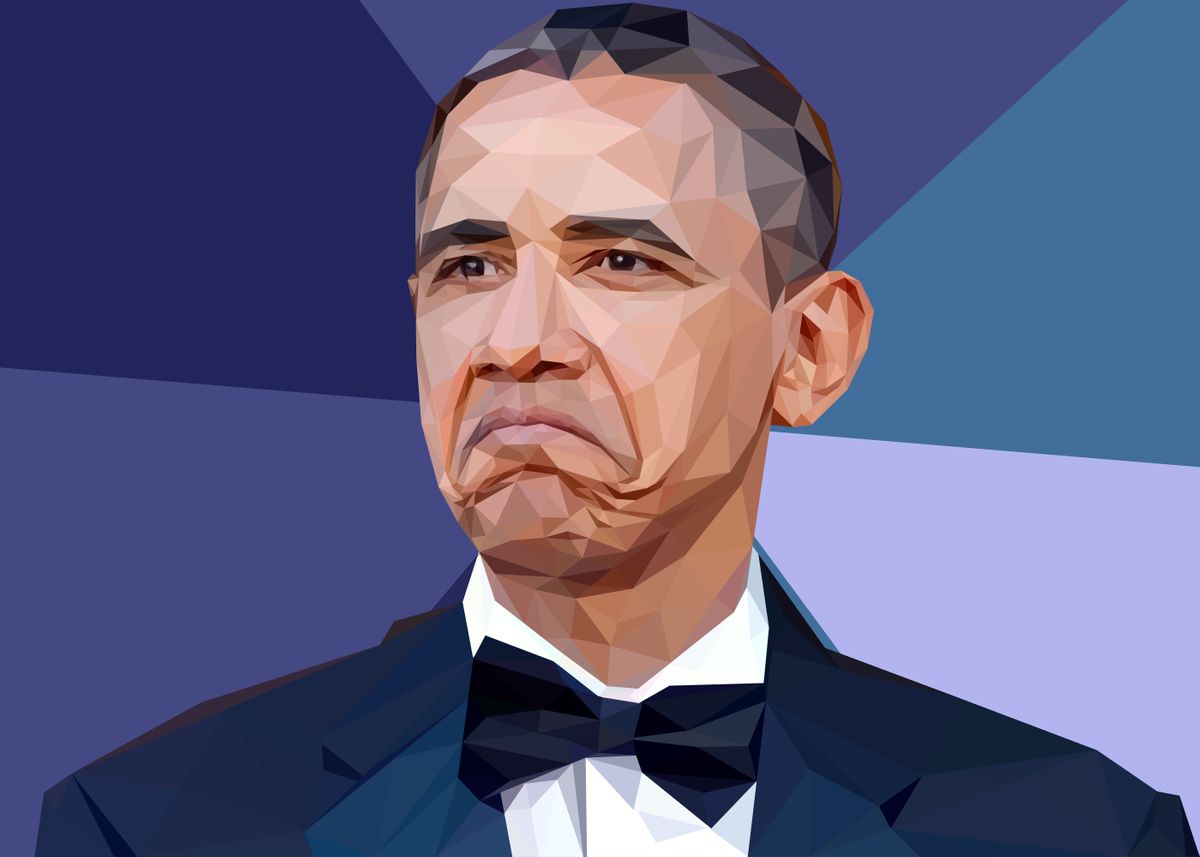 'obama not bad meme' Poster by Lowpoly Posters | Displate