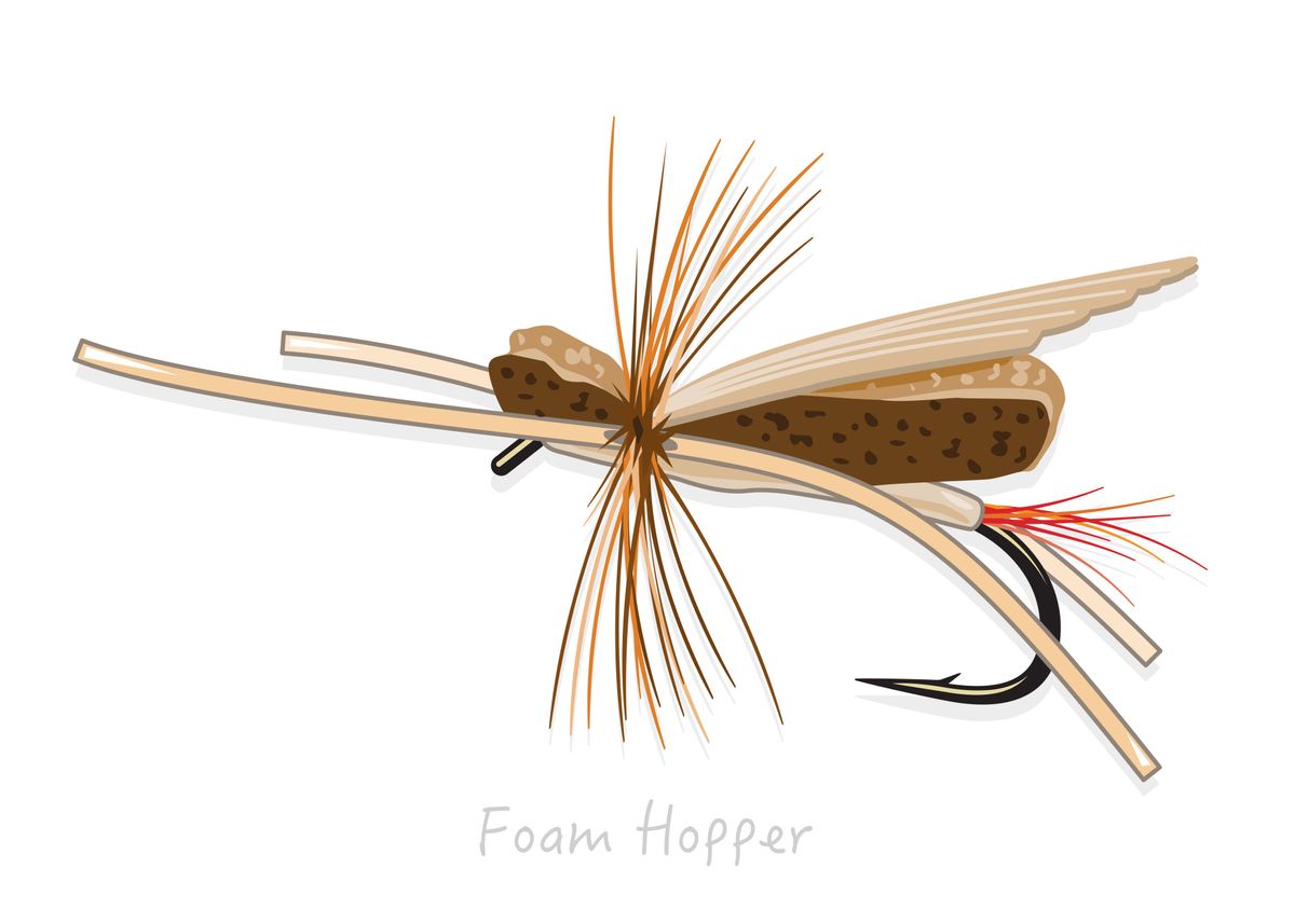 'Fly Fishing Flies ' Poster, picture, metal print, paint by Angling ...