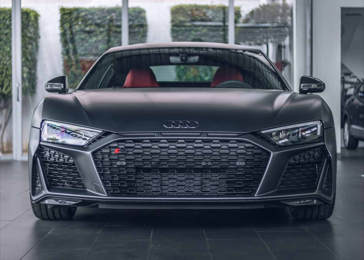 'Audi R8 Car' Poster, picture, metal print, paint by PosterSuite | Displate