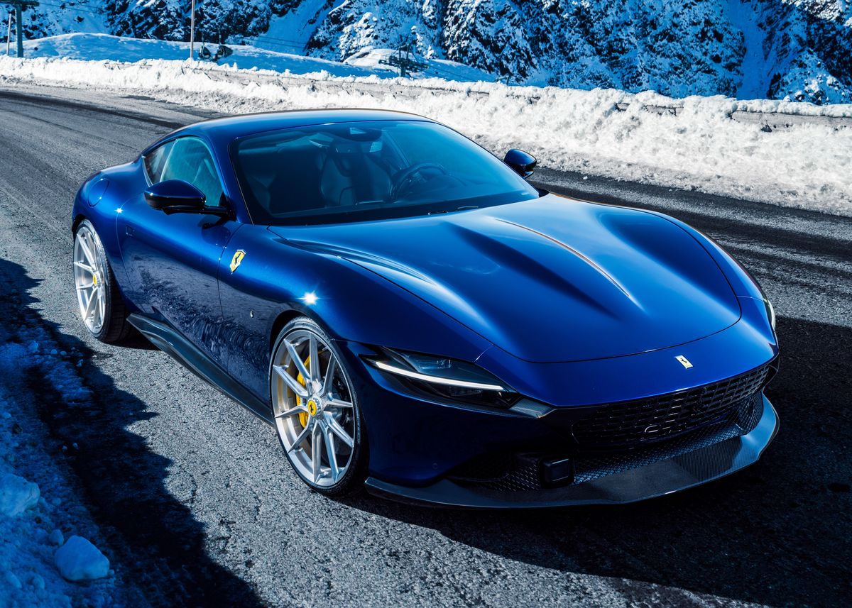 'Ferrari Roma F169' Poster, picture, metal print, paint by Monster Car ...