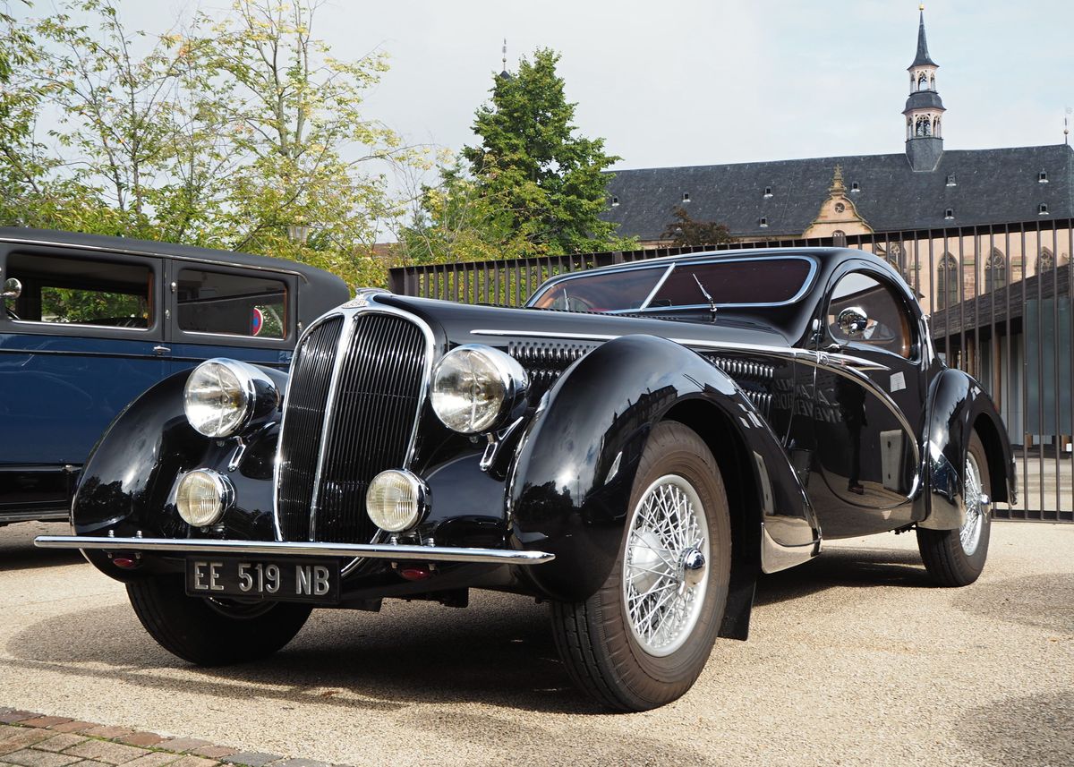 'Classic Bugatti Coupe' Poster by insideportugal | Displate