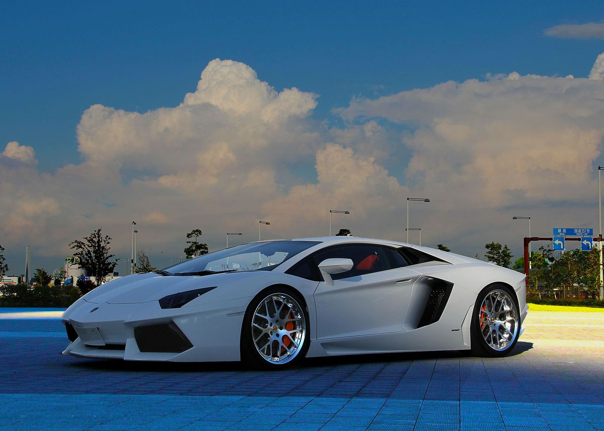 'Lamborghini Super Car' Poster by Supercar Blonde | Displate