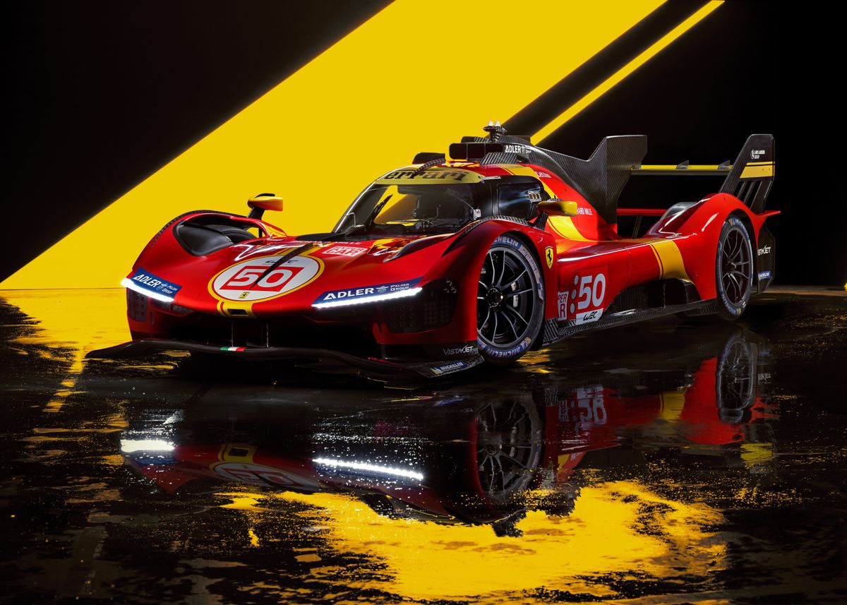 'Ferrari 499P scuderia' Poster, picture, metal print, paint by Bay One ...